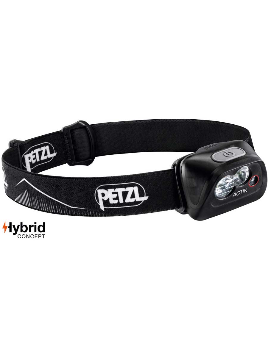 Petzl Actik | Simple all rounder for active use. 350 lumens. 86g.